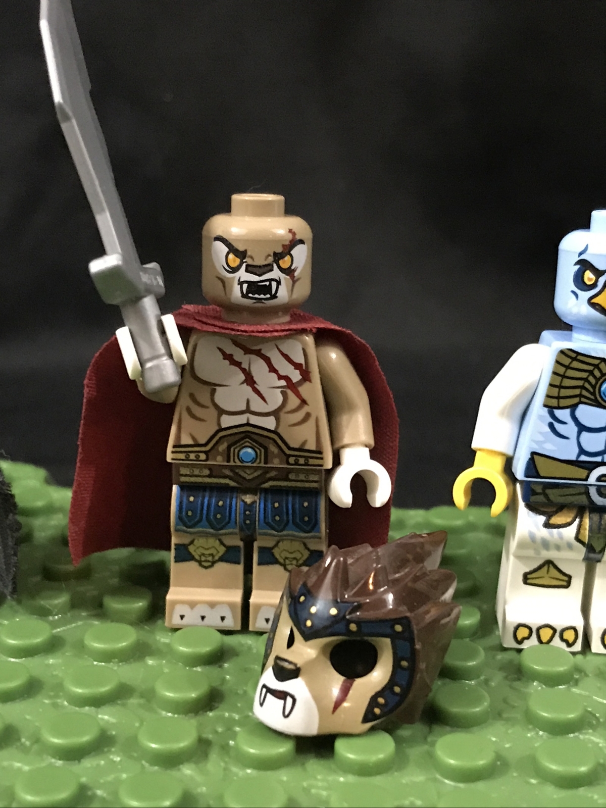 Lego Chima Ninjago Eagle ERIS Cat Lion Wakz Winzar Minifigure Minifig ...