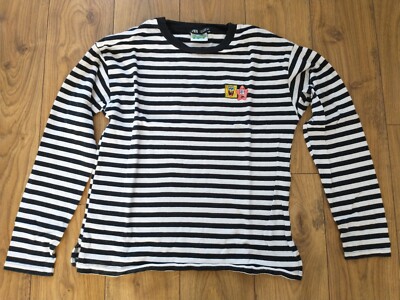Zara Spongebob stripey top long sleeve | eBay UK