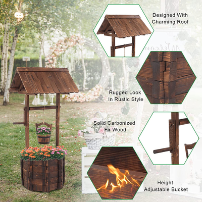Rustic Wedding Wishing Well