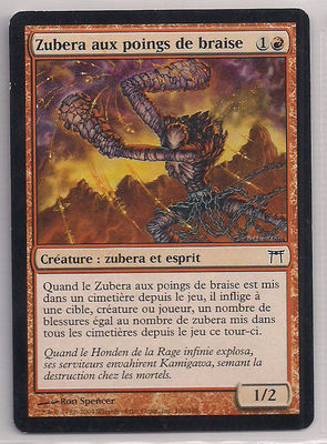 MTG Magic CHK - (4x) Ember-Fist Zubera/Zubera aux poings de braise ...