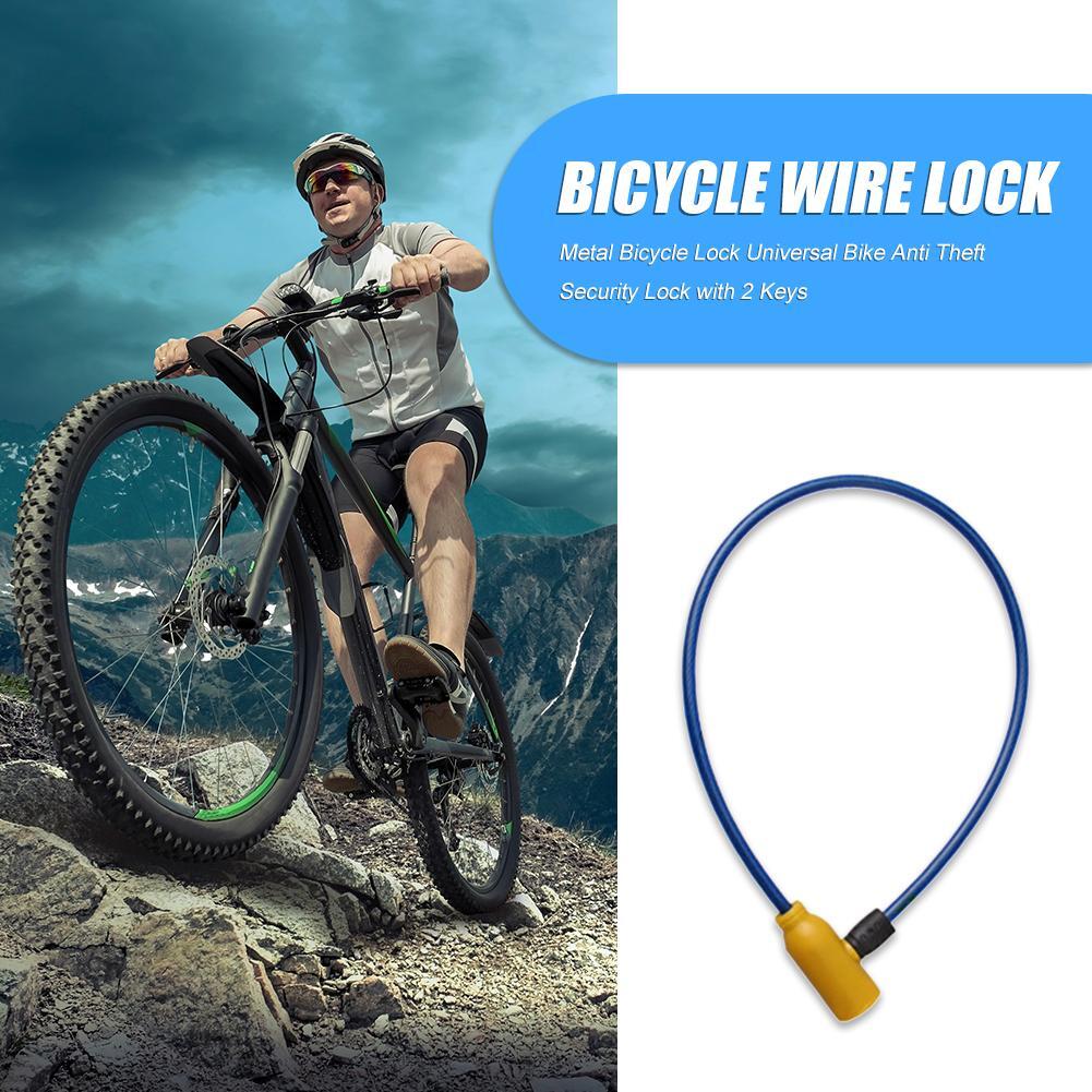 Metal Bicycle Lock Universal MTB Road Bike Anti Theft Security Lock ...