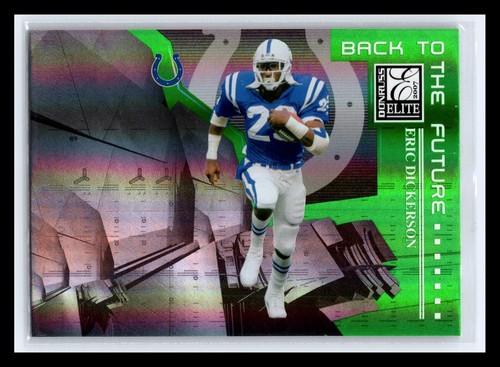 2007 Donruss Elite #BTF-8 Eric Dickerson J.Addai Back to the Future ...