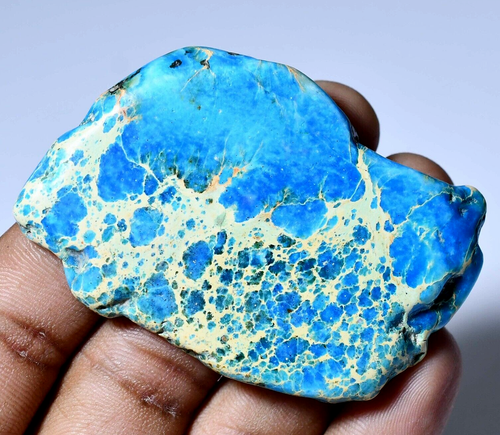 Natural Blue Ridge Turquoise 131.5 Ct Polished Slab Untreated Certified ...