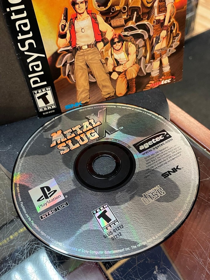 Metal Slug X (Sony Playstation PS1, Video Games) **TESTED** | eBay