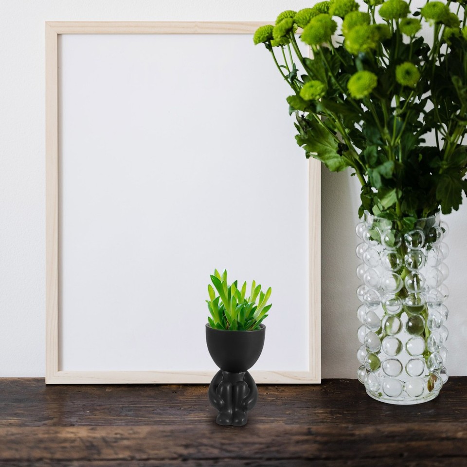 Small Ceramic Planter Flower Pots for Indoor Succulent Flowerpot ...