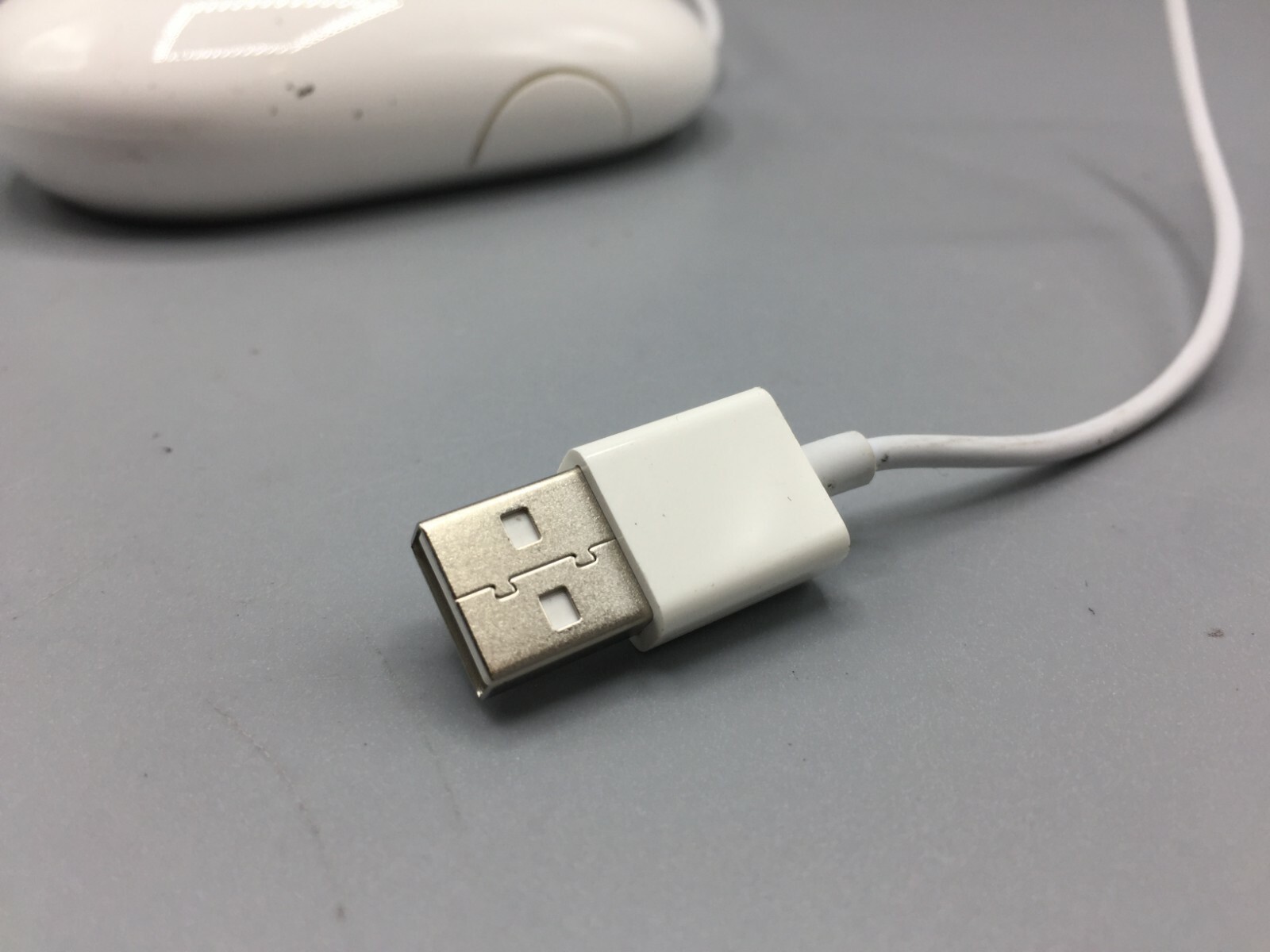 Apple A1152 White Mouse USB Wired Optical Mouse Genuine OEM -Tested ...