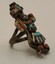 Native American Zuni Sterling Silver Spirit Dancer Inlay Ring G.B ...