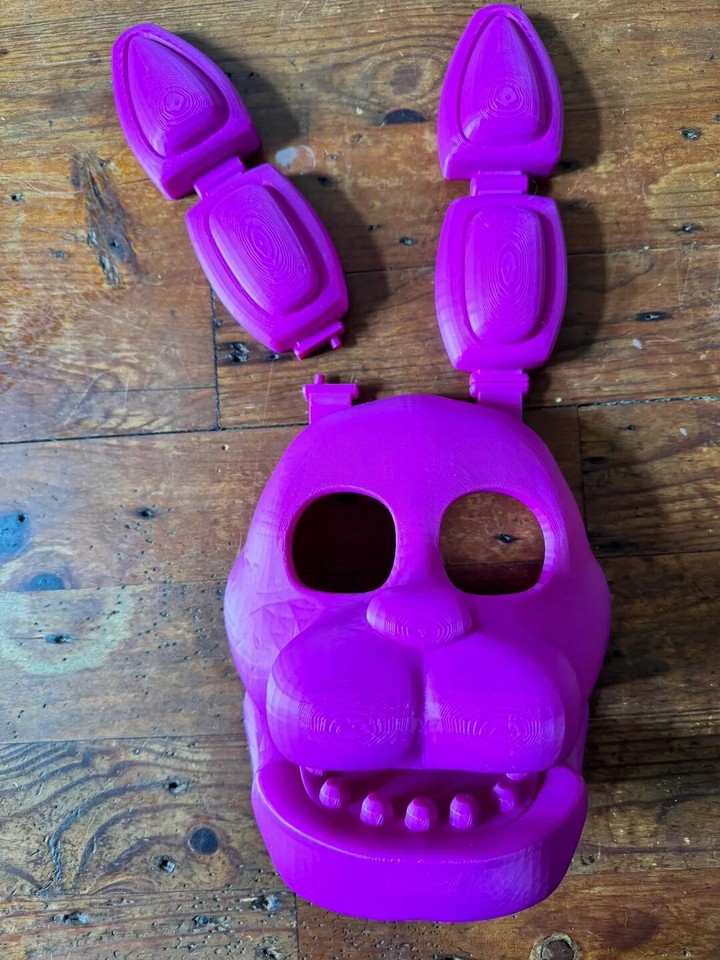 BONNIE FOX Fnaf five nights at Freddy's wall mask fast free ship rare 1 ...