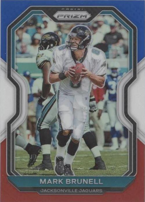 2020 Panini Prizm - Mark Brunell #100 Red White & Blue Prizm for sale ...