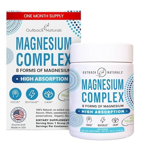 Magnesium Complex featuring 8 highly bioavailable forms of magnesium | eBay