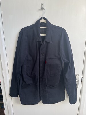 Levi’s Chore Jacket Men's Dark Navy Twill Utility Engineers Coat ...