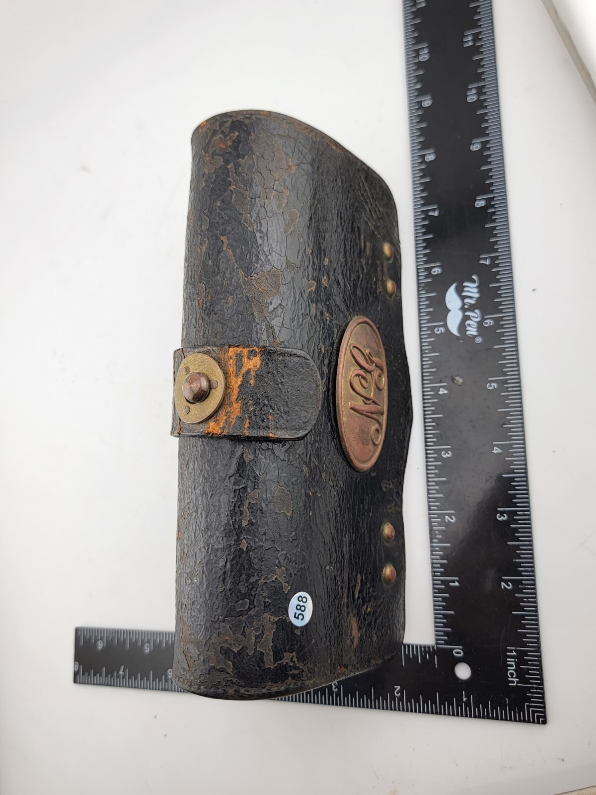 Rare Original 1870s New York National Guard .45-70 Leather Cartridge ...