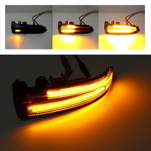Sequential LED Side Mirror Turn Signal Light For Mercedes Benz C E S ...