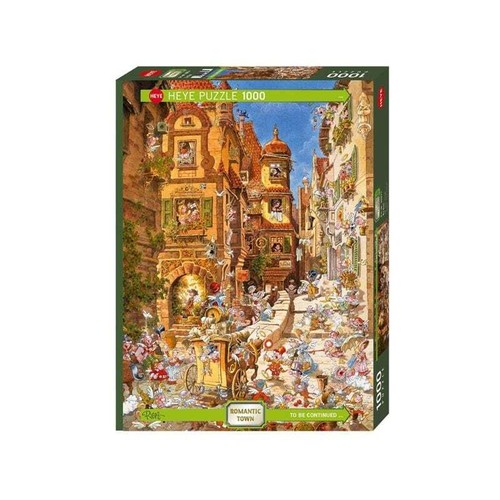 By Day - Romantic Town (1000pc) Heye | eBay