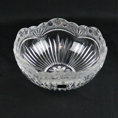 ONEIDA SOUTHERN GARDEN 8" CRYSTAL BOWL W/BOX | eBay