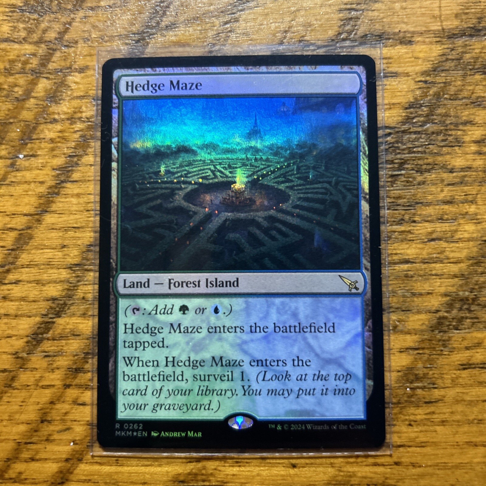 MTG NM Hedge Maze [Foil] [Murder at Karlov Manor] | eBay