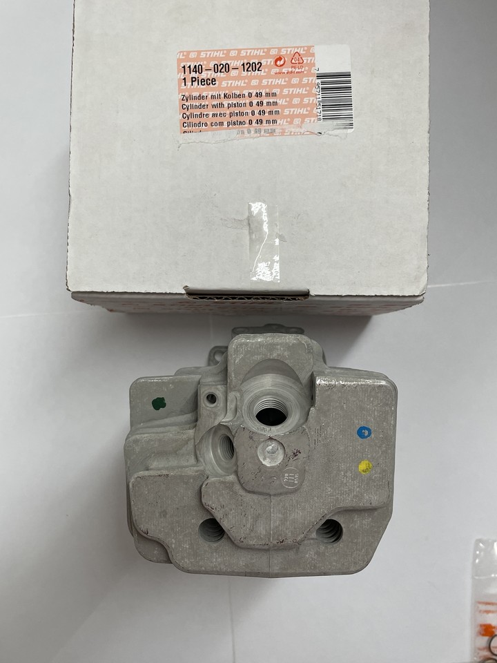 STIHL OEM CYLINDER WITH PISTON KIT 1140 020 1202 FOR MS391 CHAINSAW MS ...