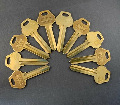 Lots of L1011-L4 COR-134D Type 7 Pin Key Blanks for Corbin L4-7PIN-10 ...