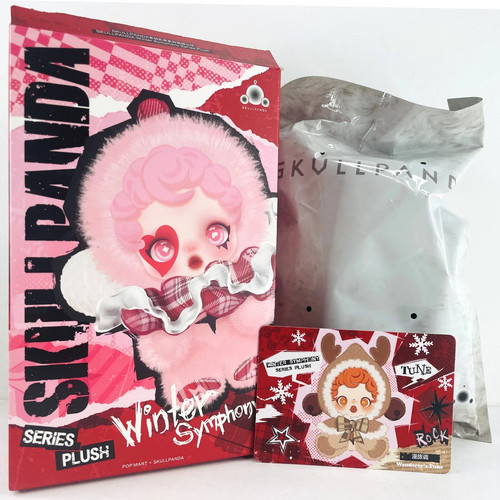 POP MART SKULLPANDA Winter Series Plush Wanderer's Tune Open Box in ...