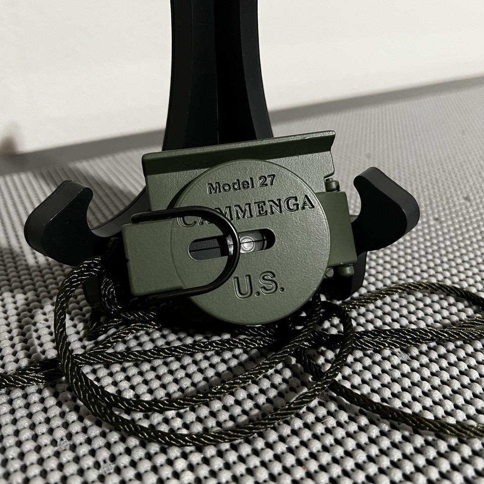 Cammenga Lensatic Phosphorescent Military Compass - Model 27 - Olive ...