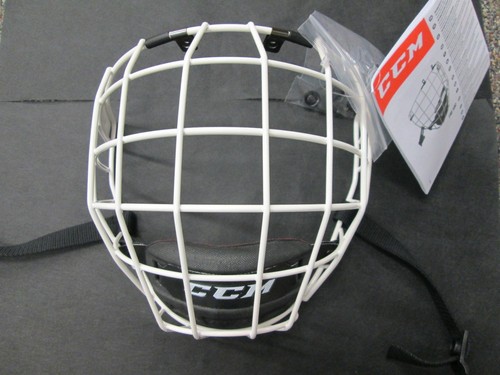 CCM FM580 White Hockey Helmet Cage - Face Mask - Small, Medium or Large ...