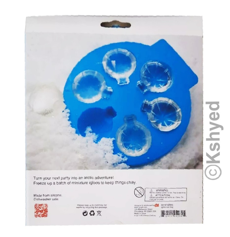 DCI Igloo Ice Tray - Makes 6 Mini Ice Igloos! Keep It Cool - New - Free ...