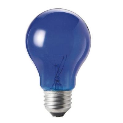 Philips 25 Watt, 120 Volt A19 Transparent Blue Bulb (Box of 6) | eBay