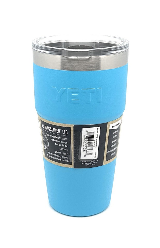 Yeti Rambler Reef Blue 16oz Pint Limited Edition New Fast Shipping | eBay