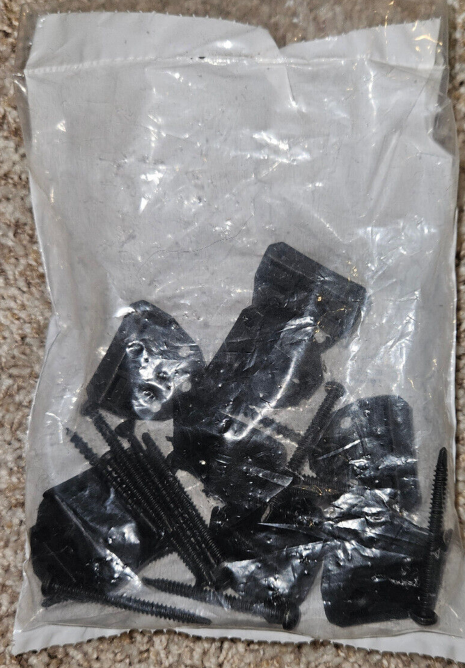 Trex Transcend Rail Support Black Bracket Pack TSSBRACKET | eBay