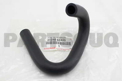 4434860420 Genuine Toyota HOSE, OIL RESERVOIR TO PUMP, NO.1 44348-60420 ...