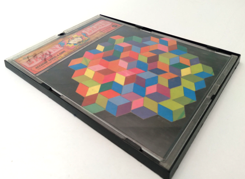 VINTAGE 1969 MATTEL BRAIN DRAIN PUZZLE "HEXAGON SENSE-A-GONE" PUZZLE ...