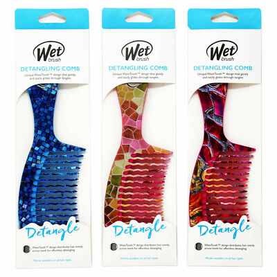 Wet Brush Original Detangling Comb Hair Detangler Wave Tooth Design ...