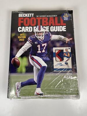 Football Card Price Guide - 39th Edition (Paperback, 2022 ...