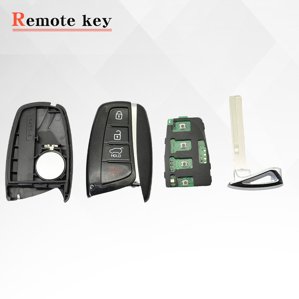 Keyless Remote Key Fob Replacement for Hyundai Santa Fe 2013-2018 95440 ...