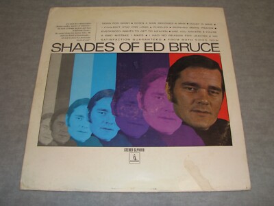 Ed Bruce Shades of Ed Bruce 1969 Monument SLP18118 | eBay