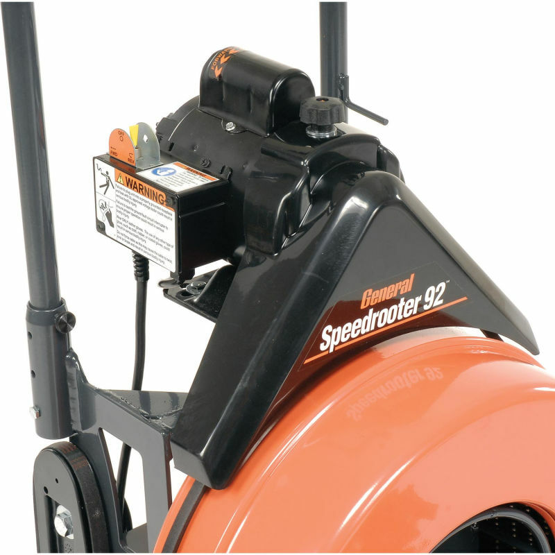NEW! Speedrooter 92 Drain/Sewer Cleaning Machine W/100'x3/4" Cable ...