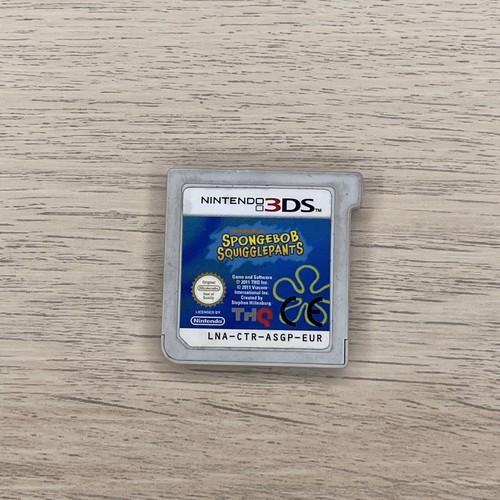 Spongebob Squiggle Pants - Nintendo 2DS/3DS - Cartridge Only - Tested ...