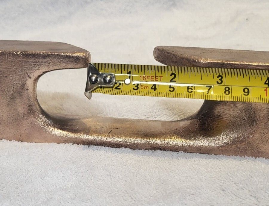 bronze chock bulwark mount. port? side Heavy-duty large boat gear ...