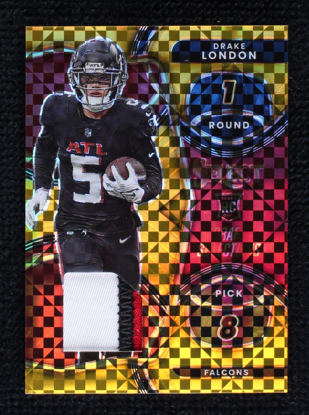 2022 Panini Select - Draft Selections Memorabilia Gold Prizm #DS-6 ...