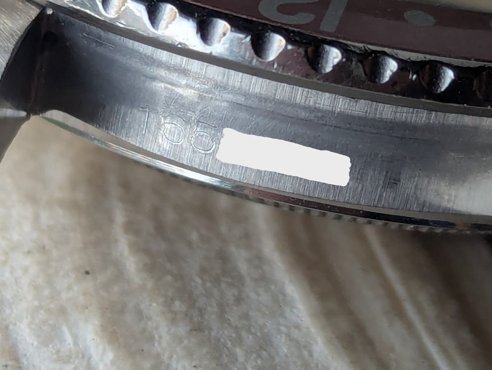 Vintage 1967 1.65 Mil Serial Rolex GMT 1675 w/Gilt Radial Dial,MFF ...
