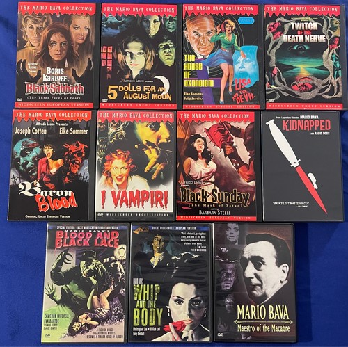 LOT-OOP Mario Bava Collection DVD HORROR MOVIE Black Sabbath/Vampiri ...