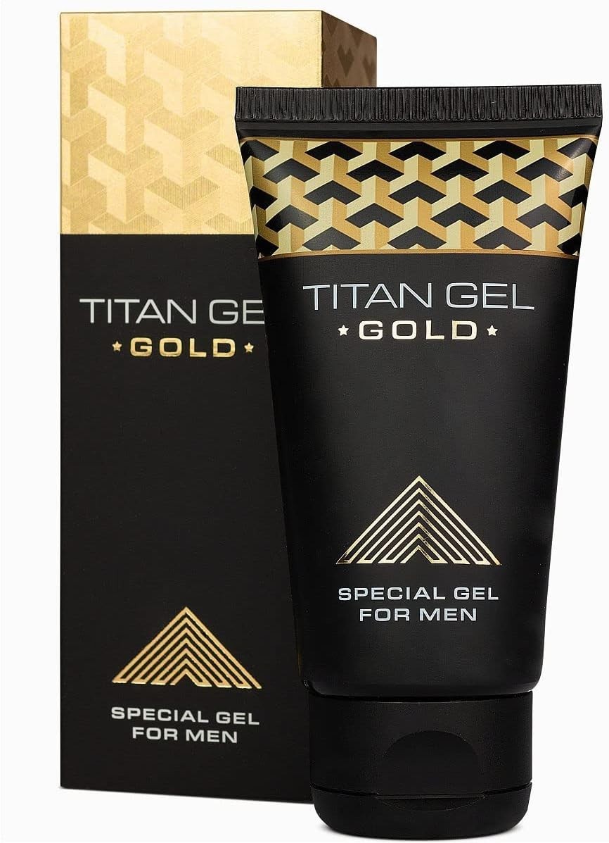 NEW TITAN GEL GOLD NATURAL ENLARGER CREAM ENHANCEMENT OIL PREMATURE ...