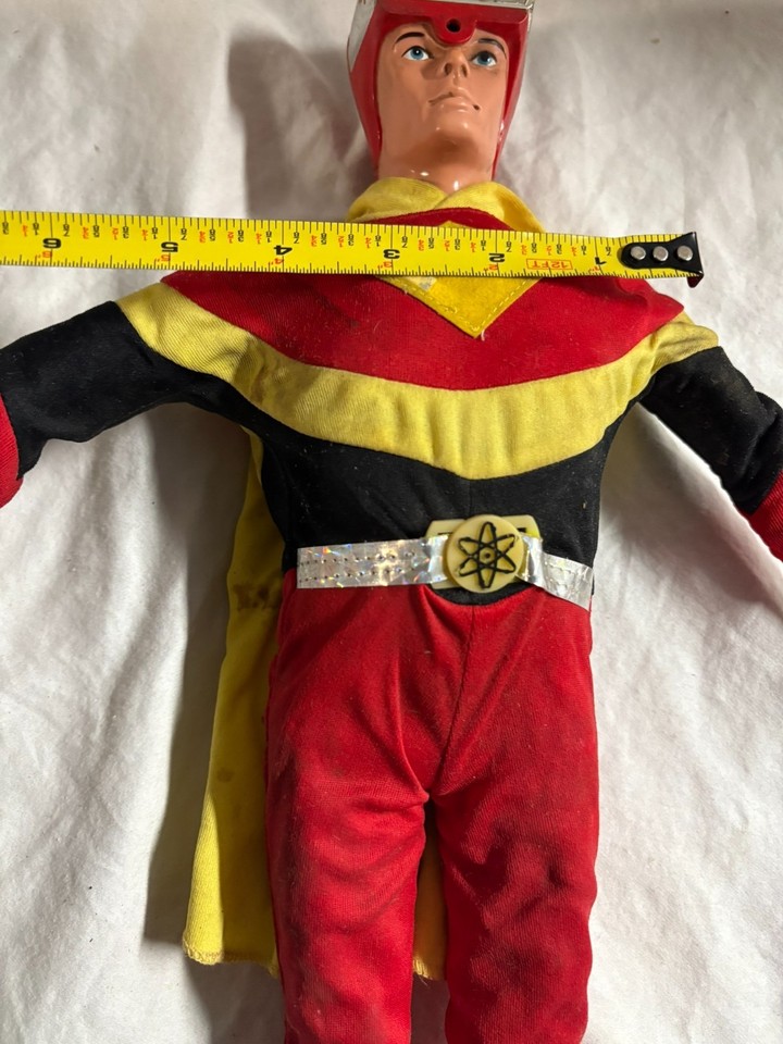 1977 vintage Ideal ELECTROMAN doll 16" Electro Man figure toy AMAZING ...