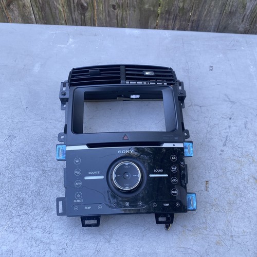 2011-2014 Ford Edge Sony Radio CD Player Climate Control Panel Bezel ...