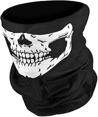 SNOOD HALLOWEEN SKELETON MASK GHOST SKULL FACE BIKER FANCY DRESS ...
