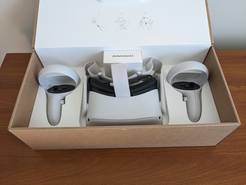 Meta Oculus Quest 2 128GB | Includes Both Controllers | Original ...