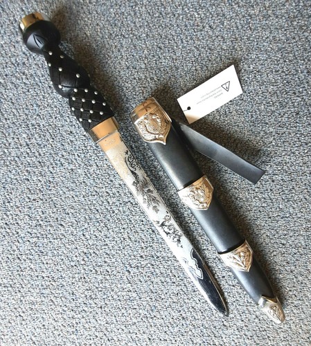 NEW! 19" Traditional Scottish Piper Regimental Dirk | eBay