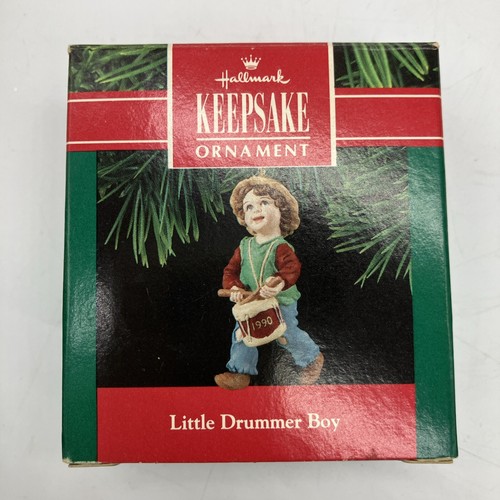 Hallmark Keepsake Ornament Little Drummer Boy MulticoloredHandcrafted ...
