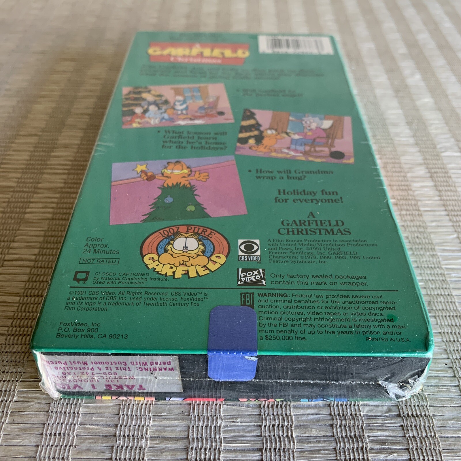Garfield Christmas Special (VHS, 1991) for sale online | eBay