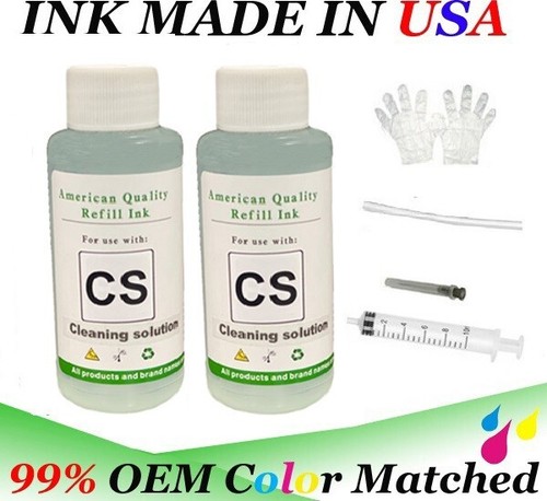 VC Clean Print Head Nozzle Unclog Cleaning Solution for Inkjet Printer ...